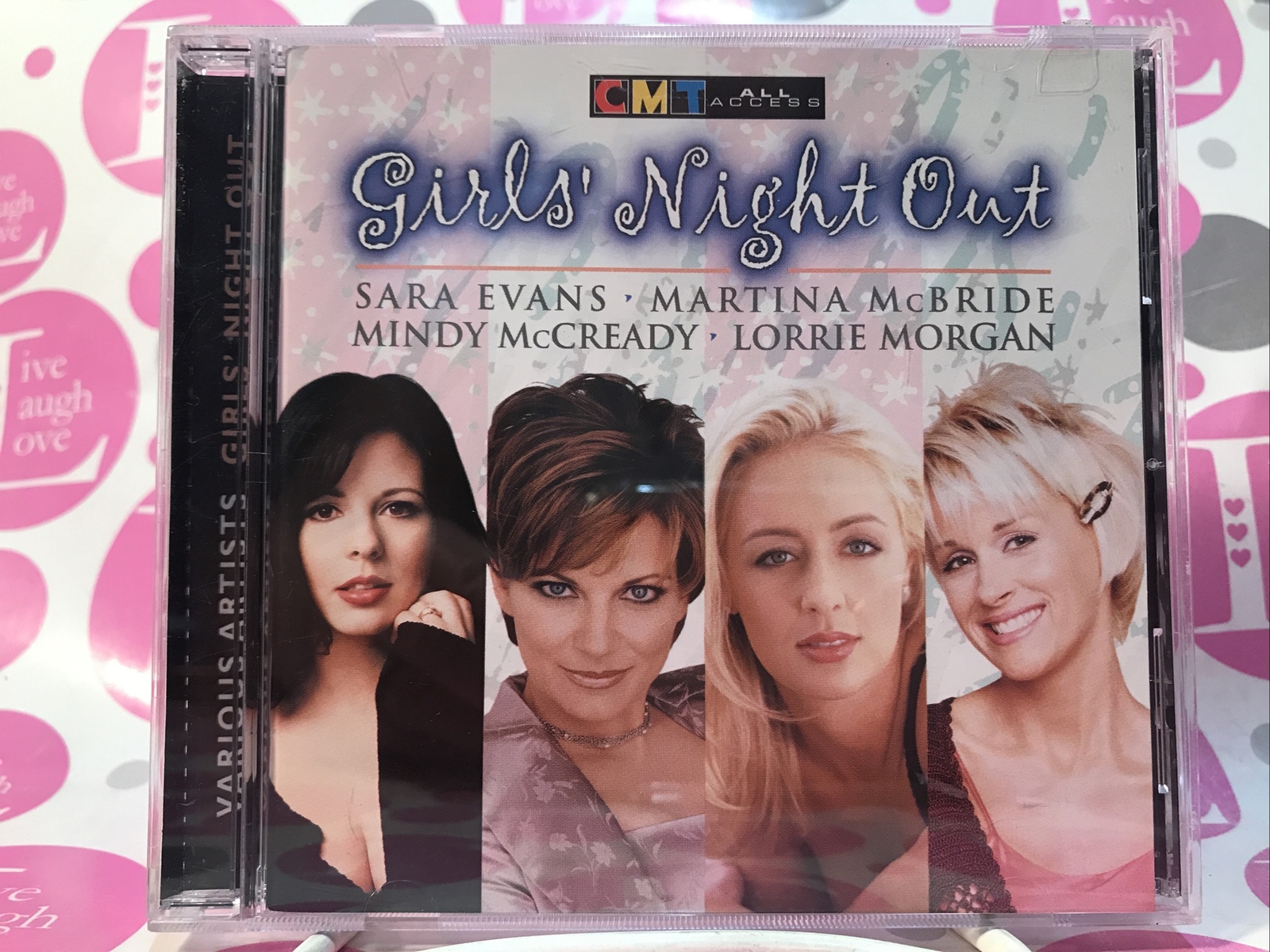 Girls' night out (CD, 1999, BNA) Sara Evans, Martina McBride, Mindy ...