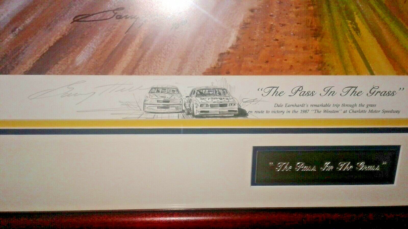 GARRY HILL ART PASS IN THE GRASS SIGNED DALE SR. #93/500 | eBay