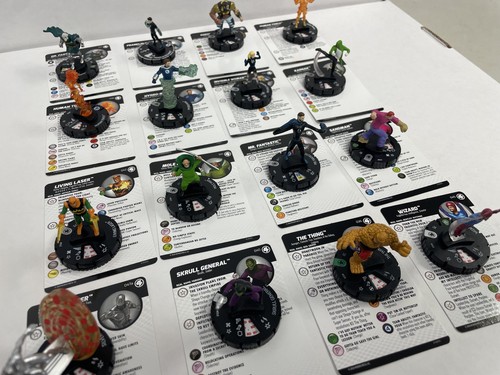 Marvel Heroclix Fantastic Four : Complete 16-Figure Rare Set | eBay