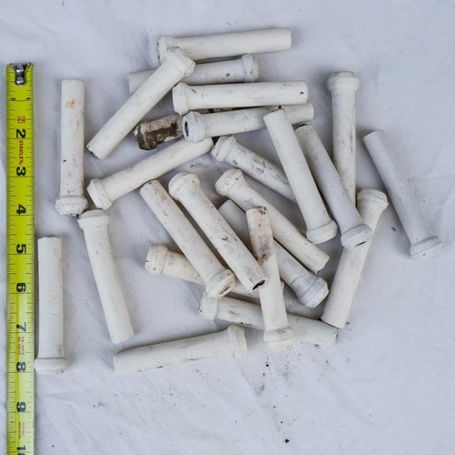 Lot of 24 Vintage Ceramic Knob & Tube Wire Insulators Porcelain Old ...