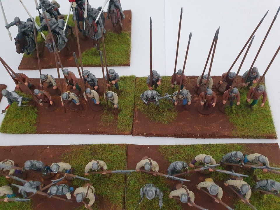 28mm War Of The Roses Wales vs Northumberland full army Fully Painted ...