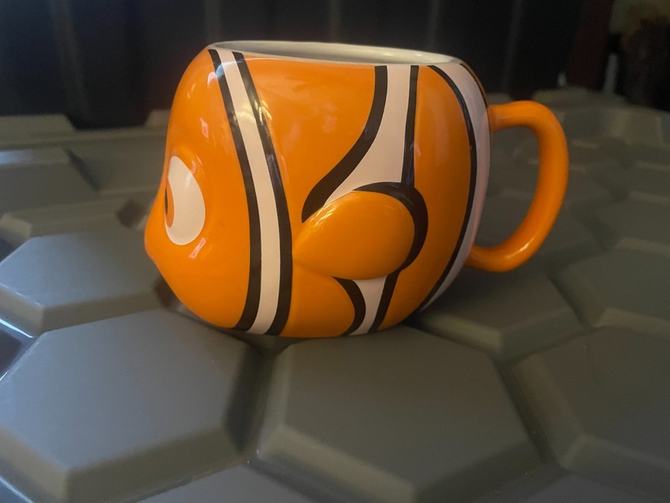 Disney Store Pixar 3D Sculpted Finding Nemo Character Coffee Cup Mug | eBay