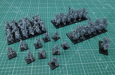 Highlands Miniatures Sunland Knights of Mergenheim Battalion (47 models ...