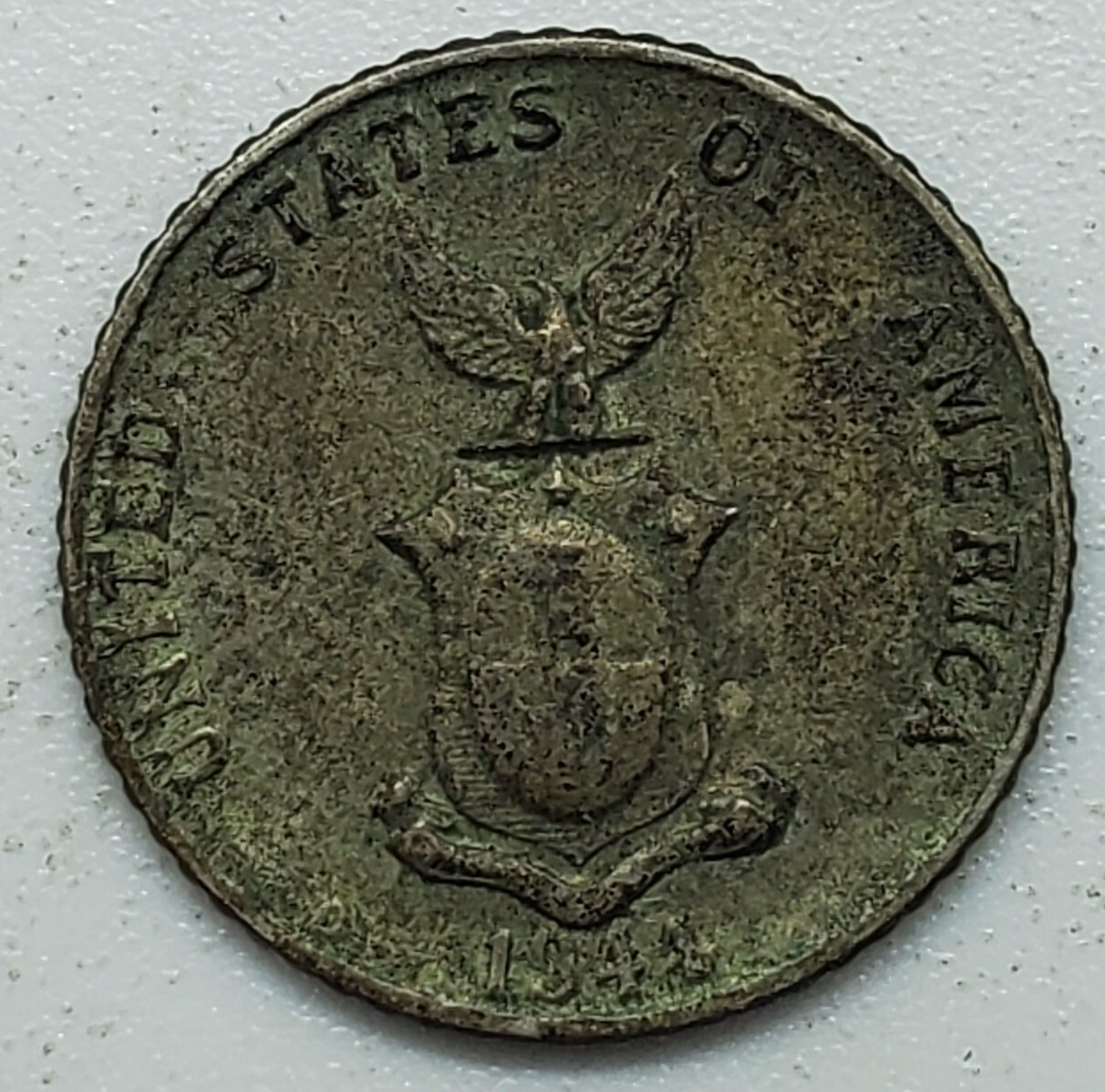 1944 D Ten Centavos Filipinas Phillipines United States of America Coin ...