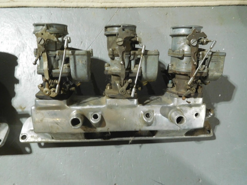 1959 1966 Olds 371 394 425 Offy Intake Manifolds Stromberg 97 Carbs ...