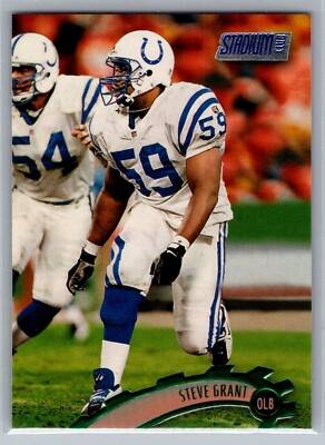 1997 TOPPS STADIUM CLUB CARD # 271 Steve Grant - Indianapolis Colts | eBay