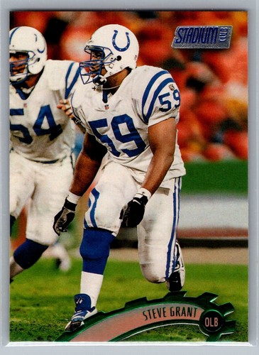 1997 TOPPS STADIUM CLUB CARD # 271 Steve Grant - Indianapolis Colts | eBay