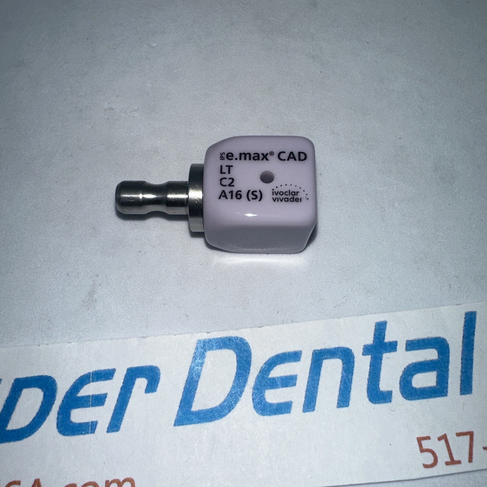 Cerec Ivoclar Emax IMPLANT LT C2 A16 (S) Screw Retained (1 Block) | eBay