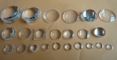 10pc Kunststoff LED Optische Linse Durchmesser 8mm Brennweite 12mm ...