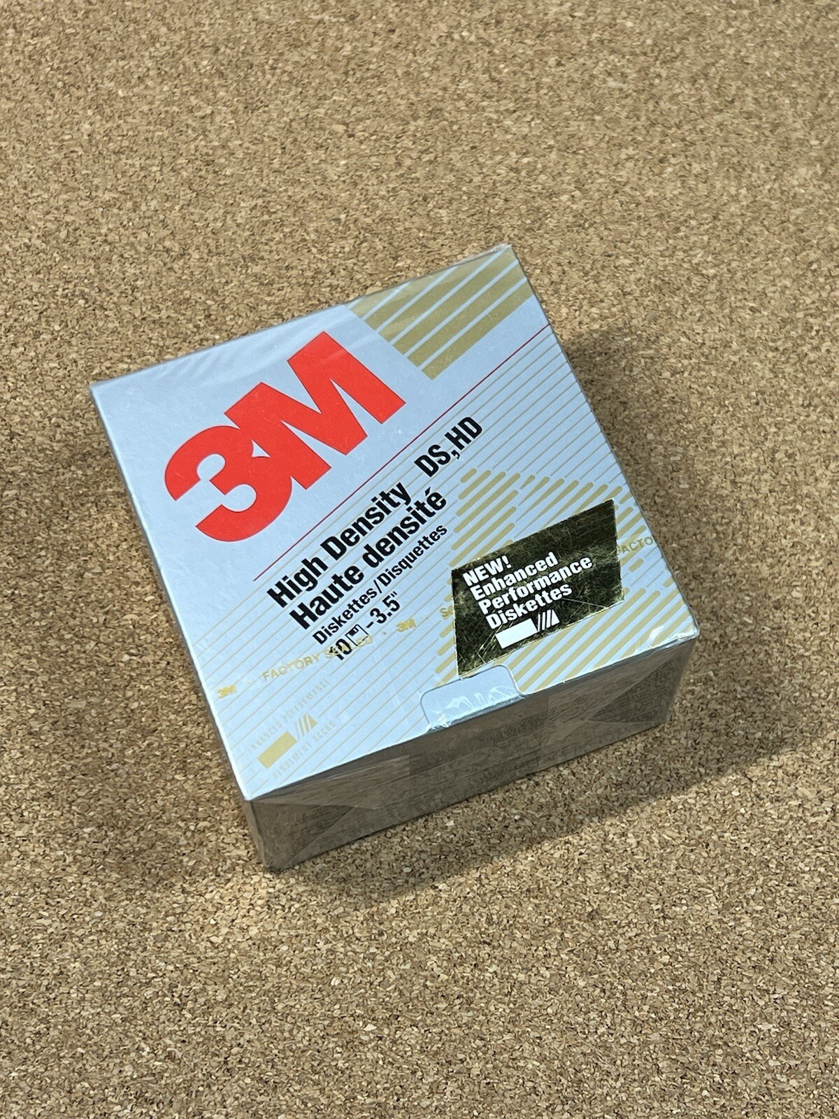 10-Pack 3M High Density DS HD 3.5" Diskettes Floppy Disks NIP IBM/MAC ...