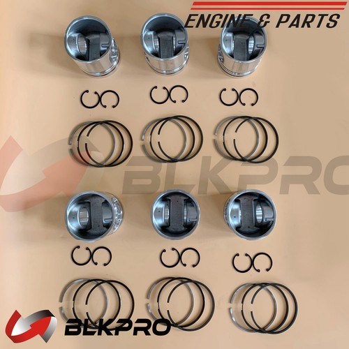 6* Engine Piston Kit For Cummins Engine Parts QSB5.9 3802927 3948465 ...