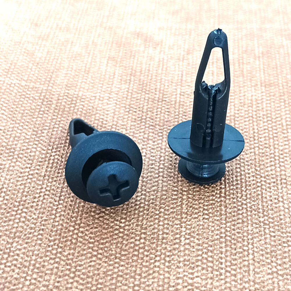 10 Car Fender Linner Mud Flap Trim Panel Fastener Rivet Clips for Ford ...