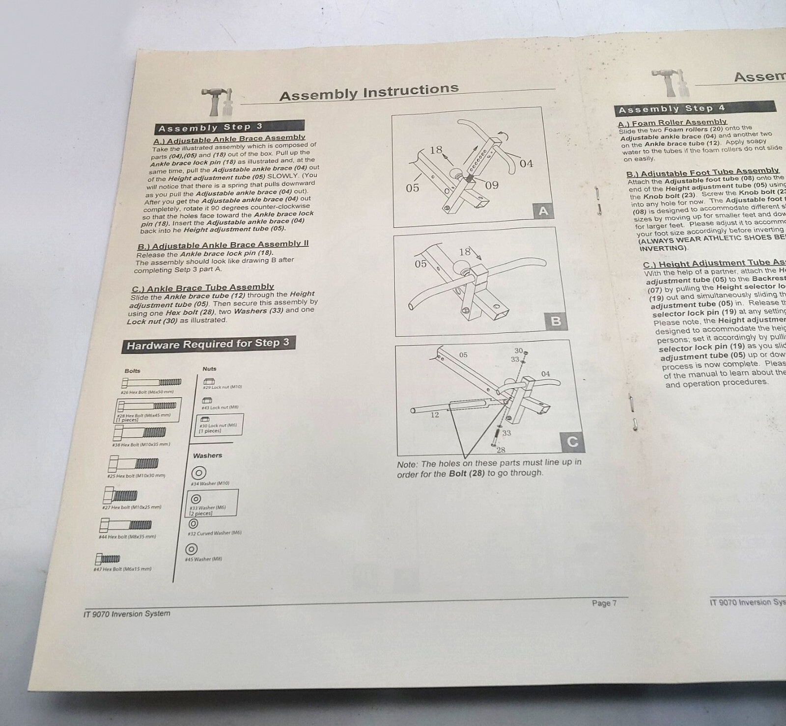 Body Champ IT 9070 Gravity Inversion System Owner's Manual | eBay