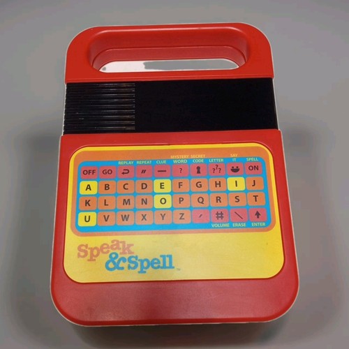 SPEAK AND SPELL Texas Instruments 80's Tech Tested | eBay