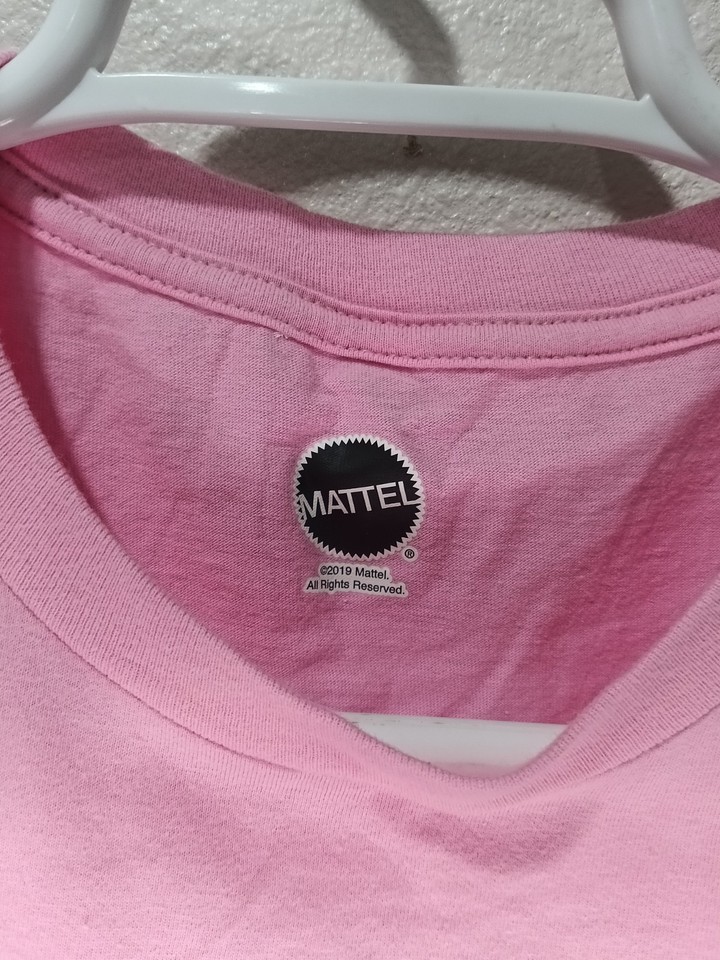 Retro Logo Barbie Mattel Pink 2018 Summer Shirt Size Medium | eBay