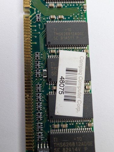 Compaq Computer Corp 64MB SDRAM Memory RAM Vintage PC 278031-002 ...