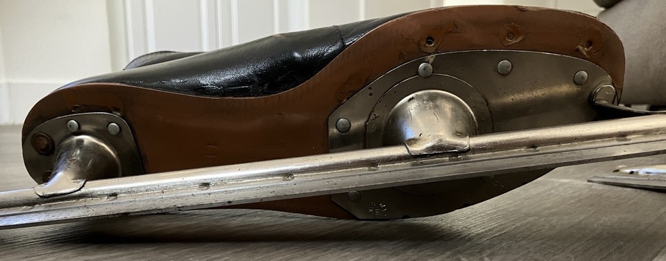 Planert Vintage Leather Speed Ice Skates Blades Offset Made In Canada ...