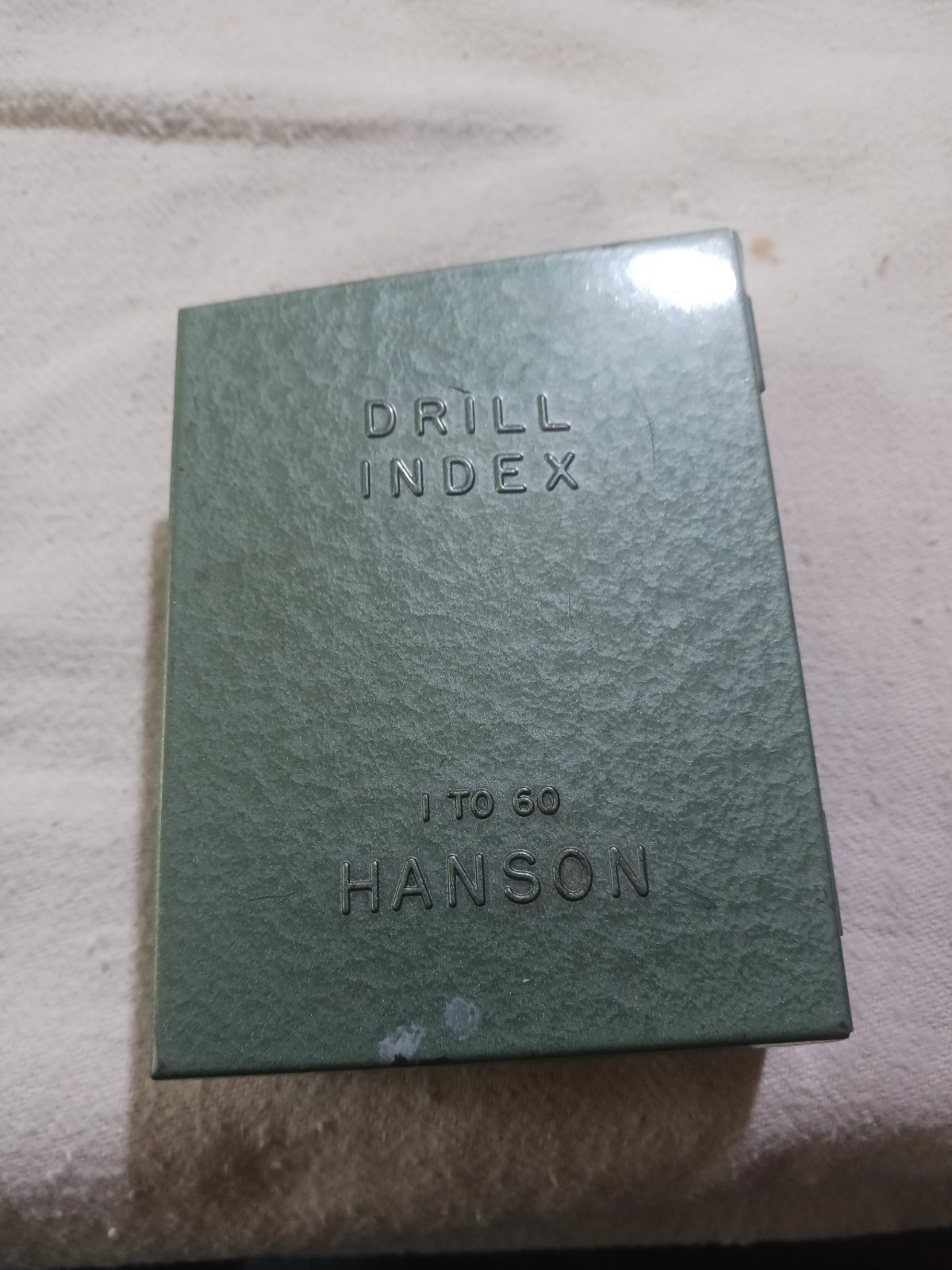 Huot Hanson Number Drill Bit Index, 1-60 Sizes - Complete - Very Good ...
