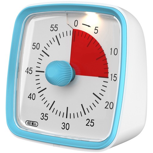 Visual Timer with Night Light, 60 Minutes Countdown Timer for Kids ...