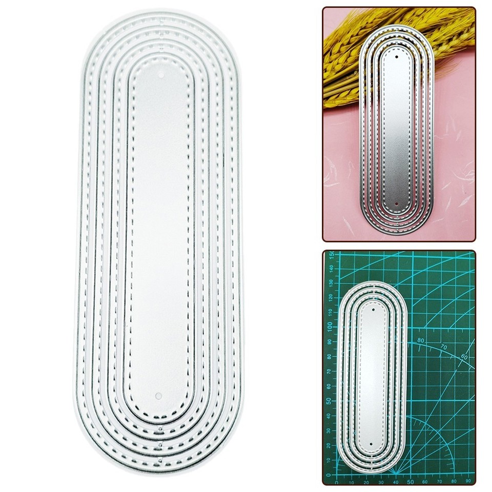 Convenient Oval Metal Cutting Dies for DIY Crafts Bring Your Ideas to ...