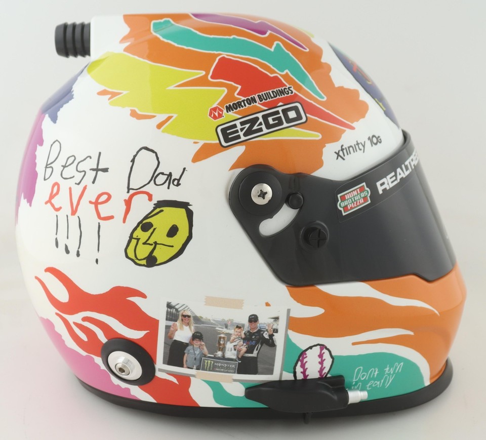 Kevin Harvick Signed NASCAR Full-Size Helmet - Final Season "4EVER ...