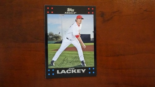 2007 Topps # 1 JOHN LACKEY BASEBALL CARD | eBay
