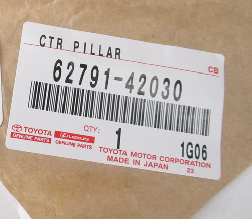 Genuine OEM Toyota 62791-0R050 Passenger RH Rear Quarter Molding 2019 ...