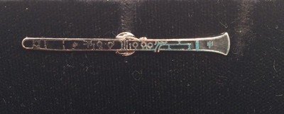 CLARINET Mini Pin Brooch Badge Enamel Music Gift New Free Shipping ...