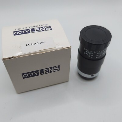 CCTV LENS TV LENS 6-15mm 1:1.4 1/3" CS LCSmv6-15m | eBay