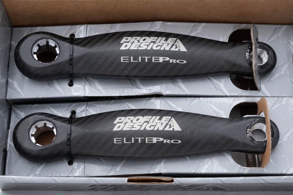 NOS PROFILE DESIGN ELITE PRO CRANKSET VINTAGE ROAD RACING OCTALINK ...