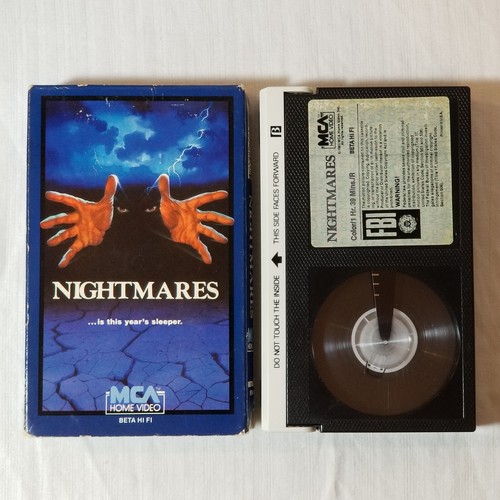Nightmares 83 Beta Betamax Video Horror Halloween Lance Henriksen ...