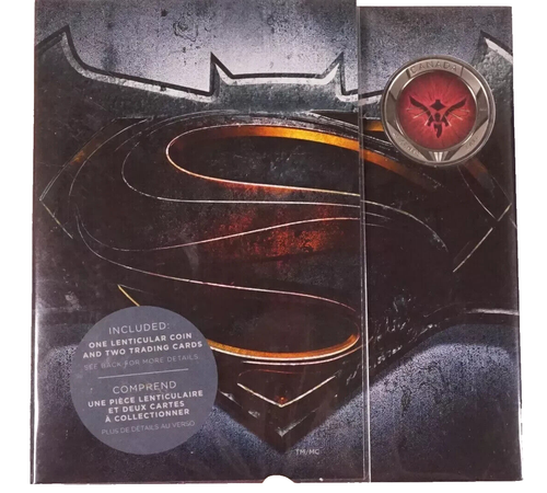 CANADA 2016 BATMAN VS SUPERMAN 25 CENT LARGE COIN W/2 CARDS | eBay