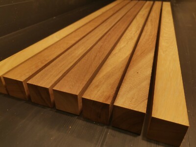 IROKO HARDWOOD TIMBER - MULTIPLE LENGTHS (AFRICAN TEAK) 45mm x 45mm x ...
