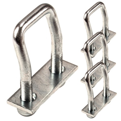 4x and Bracket Tie down Load Securing Hook Anchor Trough Bodenöse ...