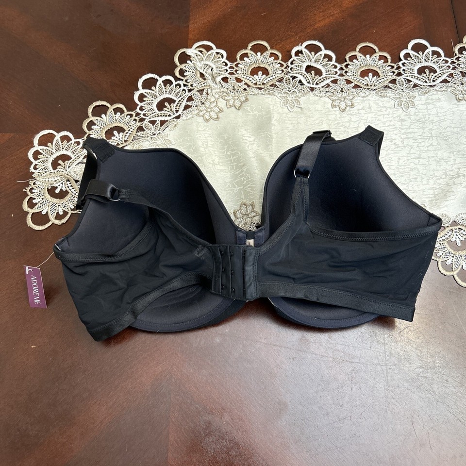 Adore Me Underwire Full Bra size 44DD Black | eBay