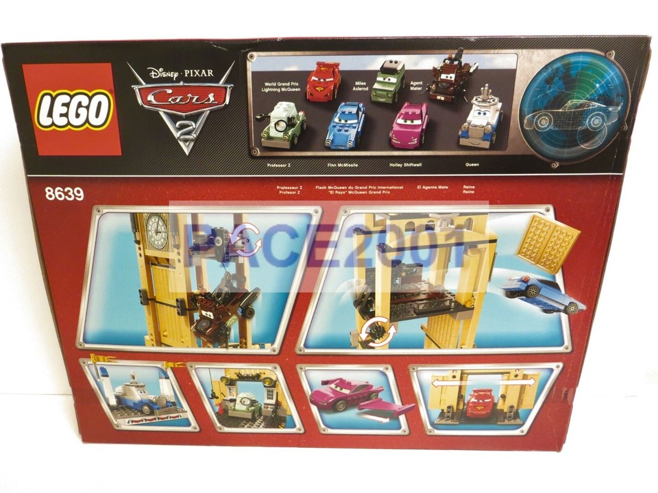 RARE Lego Disney Pixar Cars 2: Big Bentley Bust Out 2011 Set, New ...