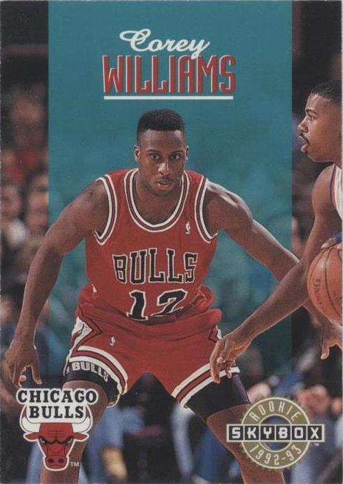 1992-93 Skybox - Corey Williams #409 for sale | eBay