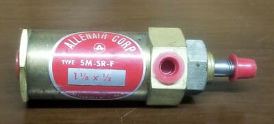 ALLEN AIR CYLINDER TYPE SM-SR-F 1 1/8 X 1/2 | eBay