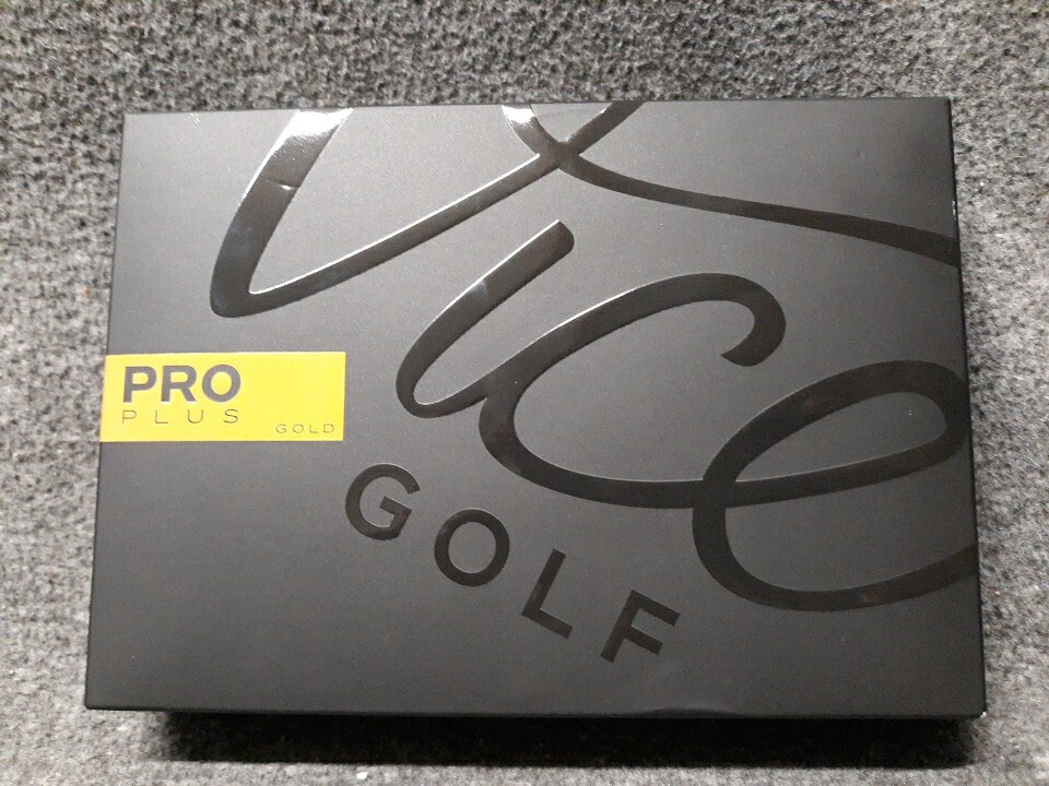 VICE Vice 3 Pro Plus Gold Limited Edition Golf Ball Dozen | eBay