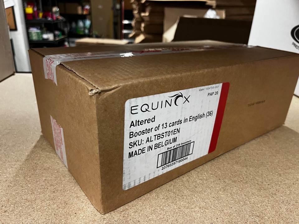 [Equinox] Altered TCG - The Gates Booster Box Case (6 Boxes) *NEW ...