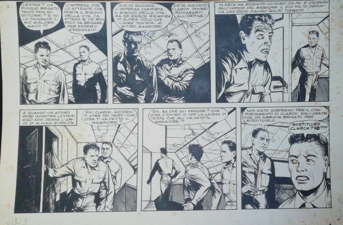 Kurt Caesar - originaux en vente | ComicArtTracker