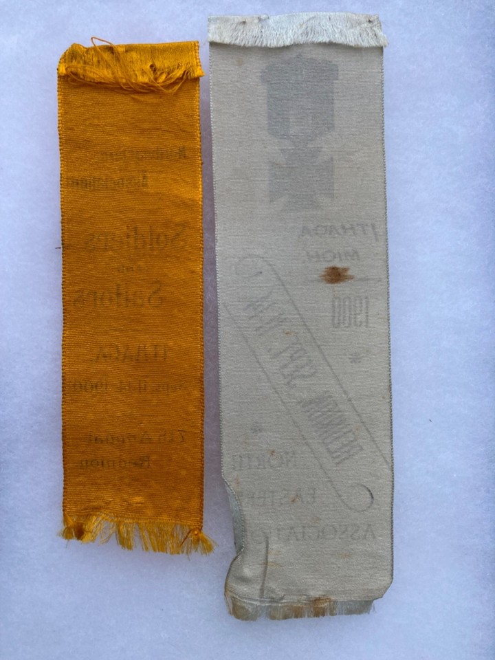 1900 Ithaca Michigan GAR & WRC Ribbons | eBay