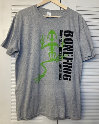 Bone Frog Finalist Navy Seal Obstacle Course T-Shirt Size XL Gray | eBay