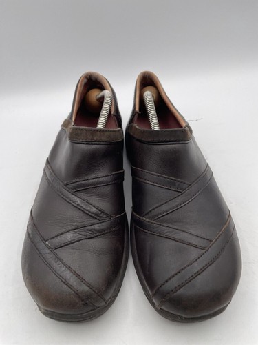Merrell Primo Patch J63796 Clog Shoes Women's Sz 8.5 Brown Leather Slip ...