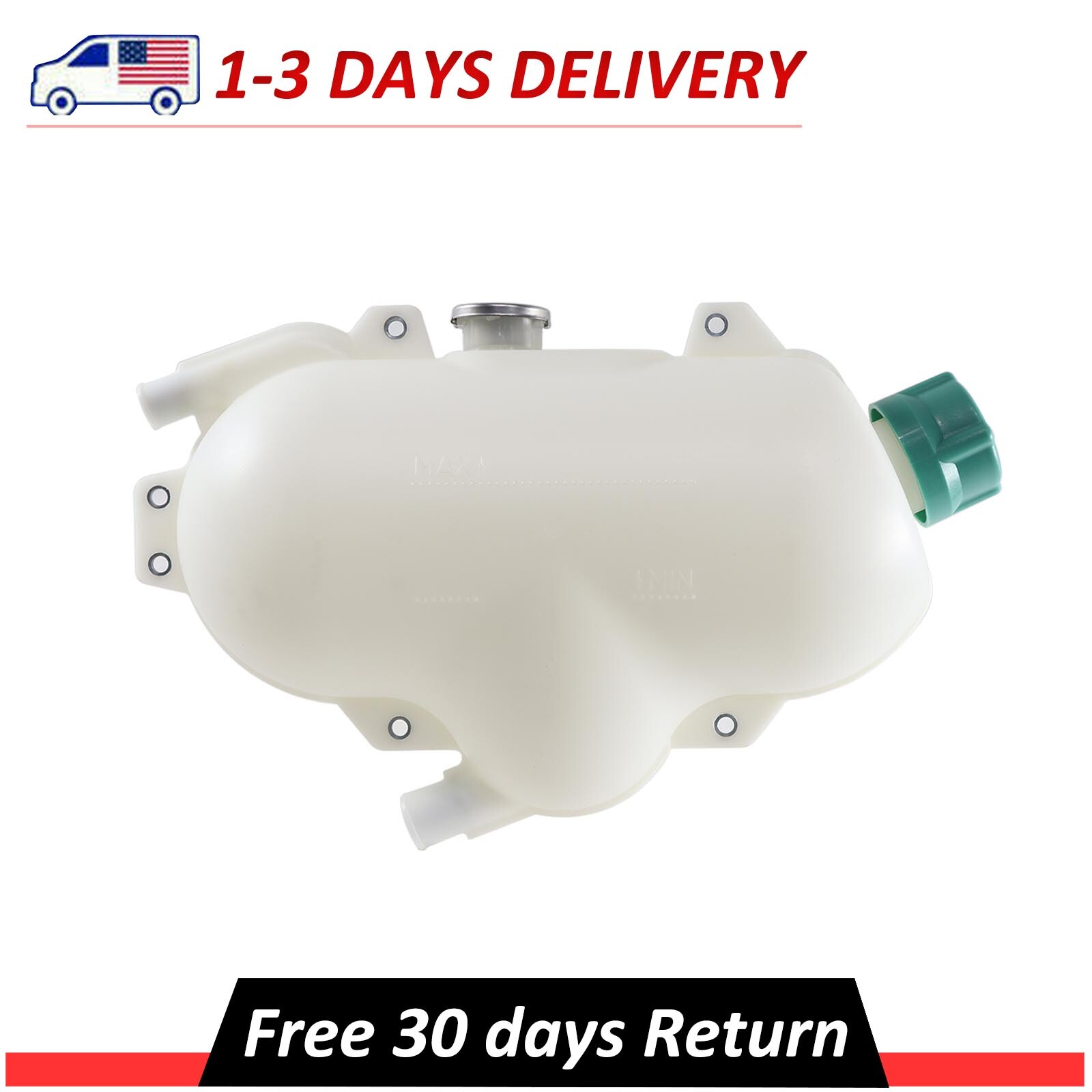 New Engine Coolant Reservoir Tank With Cap Fits 1996-2000 Volvo WG WI ...