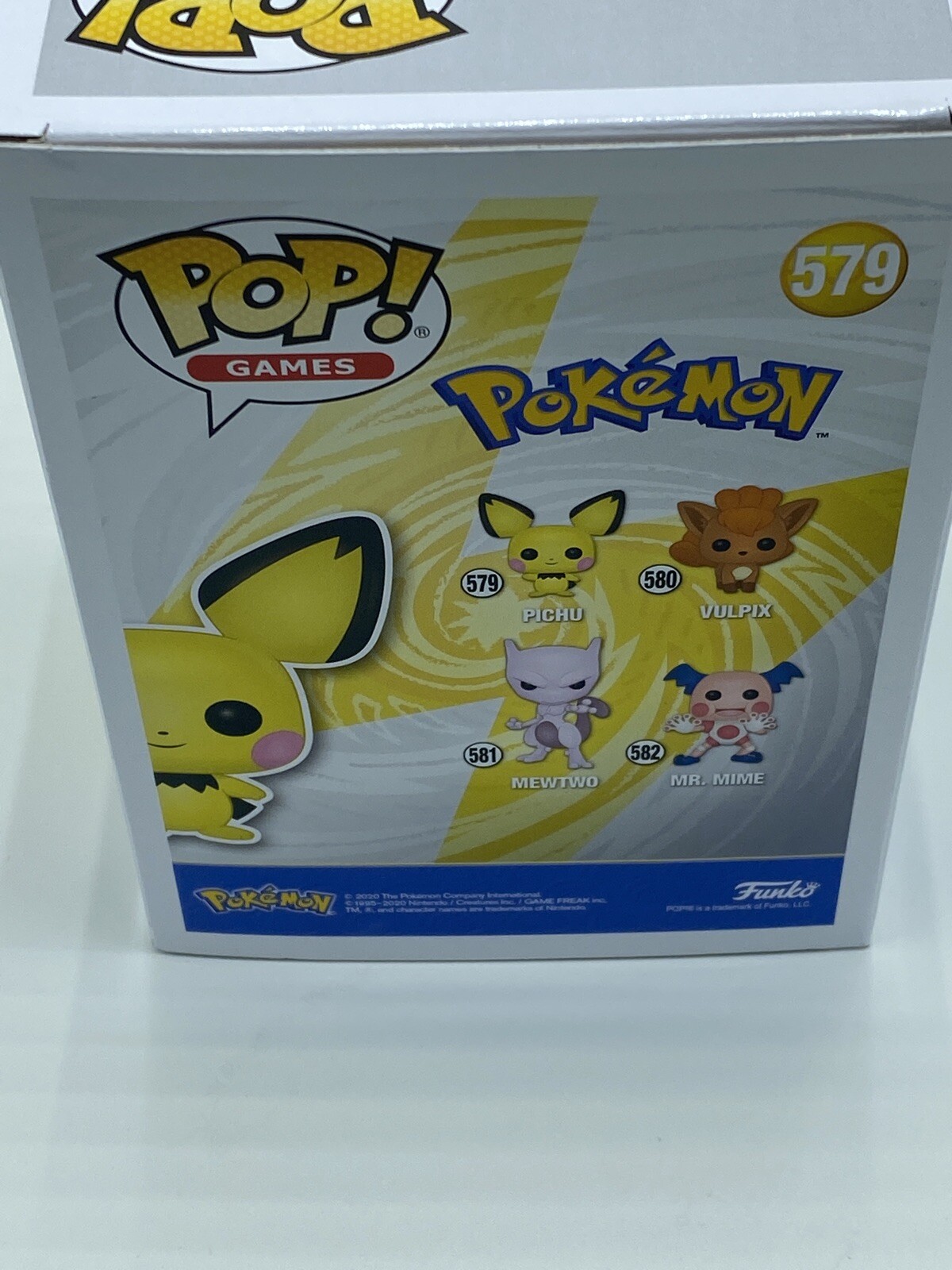 Funko Pop! Pichu Pokemon Nintendo IN STOCK Pop 579 | eBay