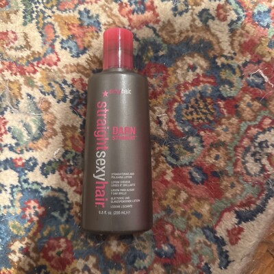 SEXY HAIR DARN STRAIGHT STRAIGHTENING POLISHING LOTION 6.8 OZ NEW HTF ...