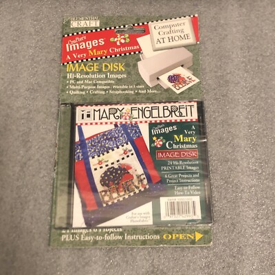 Christmas image disk Printable images Blumenthal Craft Crafters Images ...