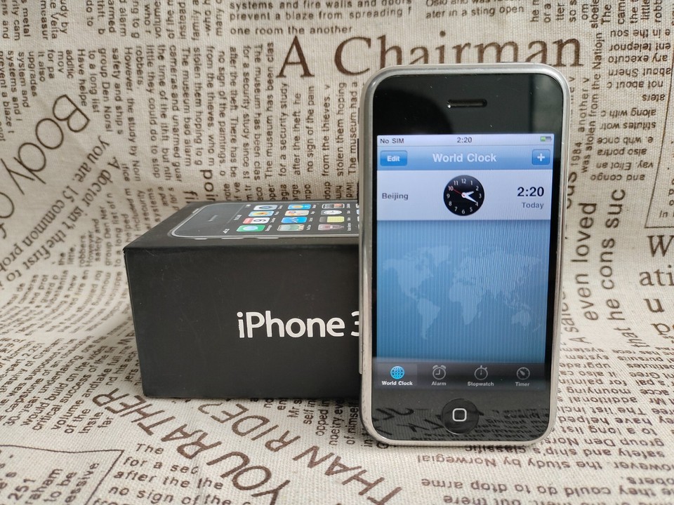 Apple iphone 1st Generation 4/8/16GB Unlocked iphone 2G A1203 Rare ios ...