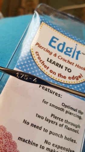 Edgit Piercing Crochet Hooks Ammees Babies for Crocheting Edges Set of ...